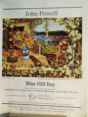 JOHN POWELL ART PIECE VTG ORIG 1996 ADVERTISEMENT | eBay