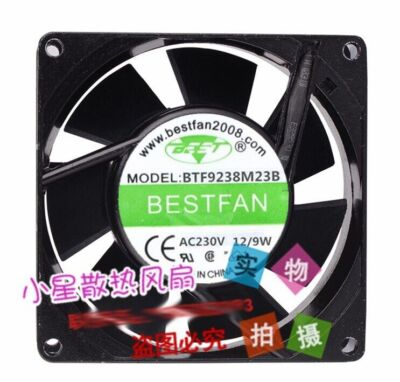 BESTFAN 9238 BTF9238M23B 230V 12/9W AC Cooling Fan 9CM | eBay