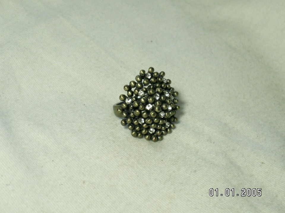 Kiam Family Color Oro, Cristalli Grappolo Anello Design | eBay