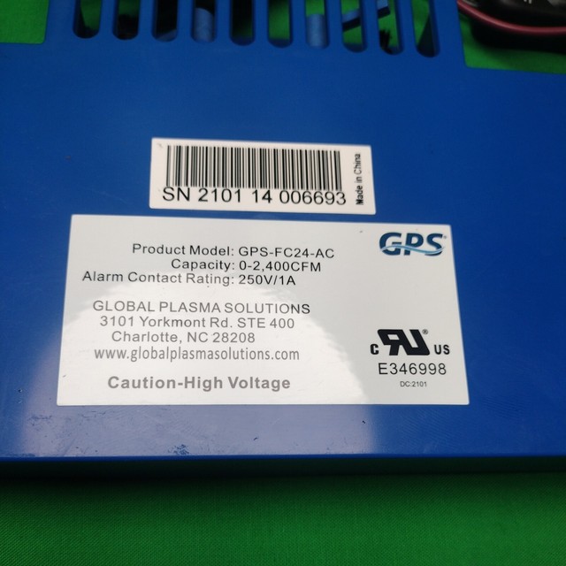 G.P.S GPS-FC24-AC Auto Cleaning Ionization System for sale online | eBay