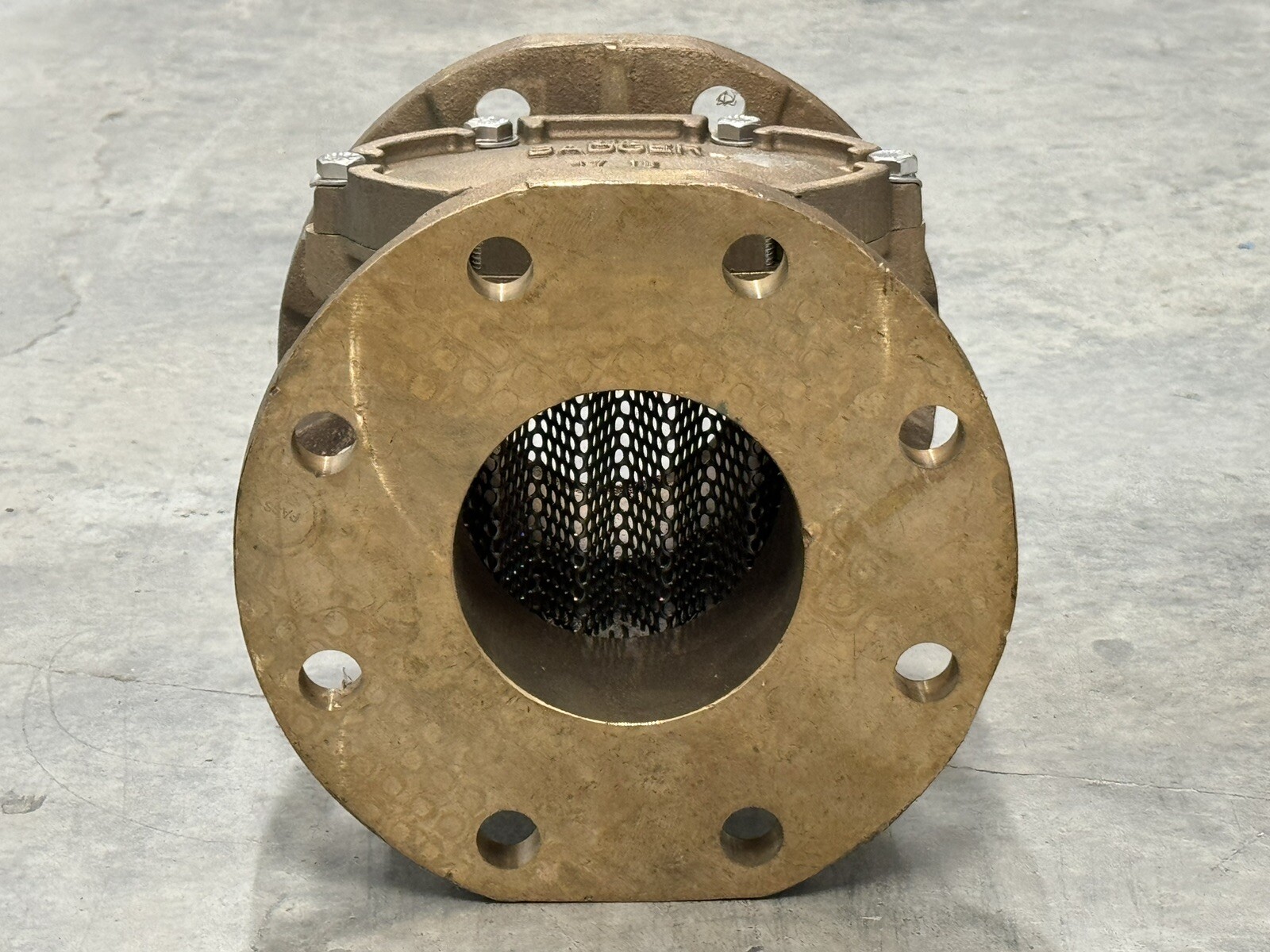 BADGER 4" BRONZE NSF-61 STRAINER for METERS PUMPS PIPE LINES 4inch | eBay