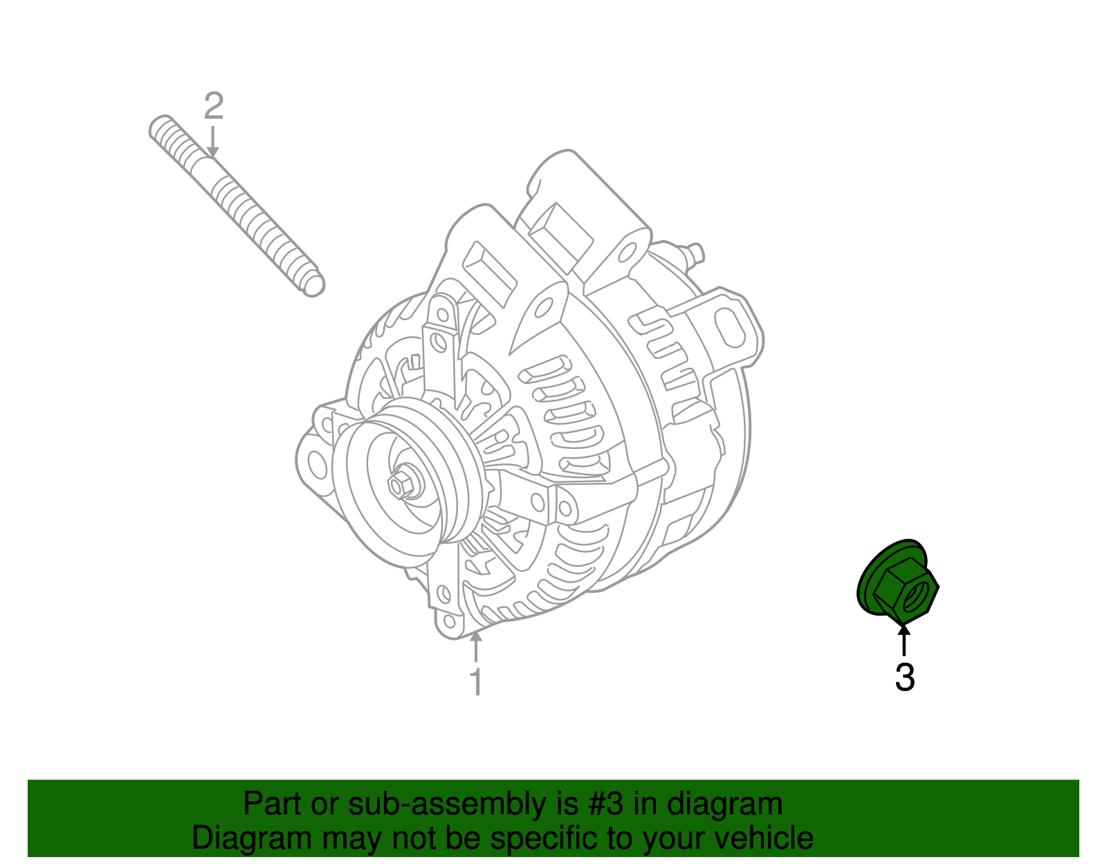 Genuine GM M10x1.5 Multi-Purpose Nut 11514597 | eBay