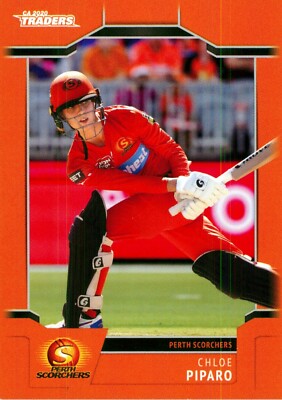2020 2021 PERTH SCORCHERS WBBL Cricket Card CHLOE PIPARO Traders | eBay ...