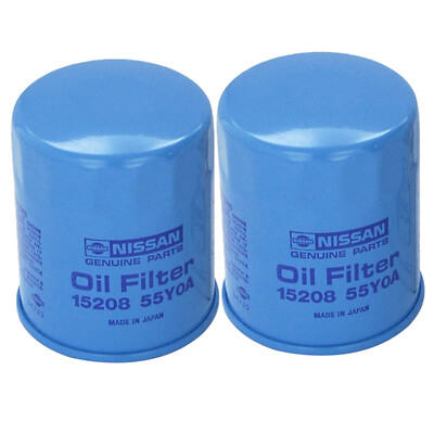 Genuine OEM Set of 2 Engine Oil Filters For 200SX Altima Maxima Quest ...
