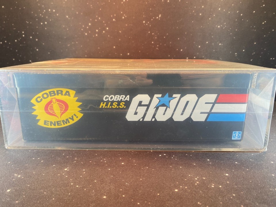 2020 Hasbro GI Joe Retro Series Cobra HISS Tank AFA 85 Walmart ...