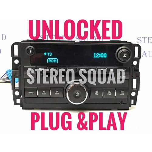 UNLOCKED Chevrolet GMC Buick Radio MP3 CD Player AUX OEM 25941139 ...