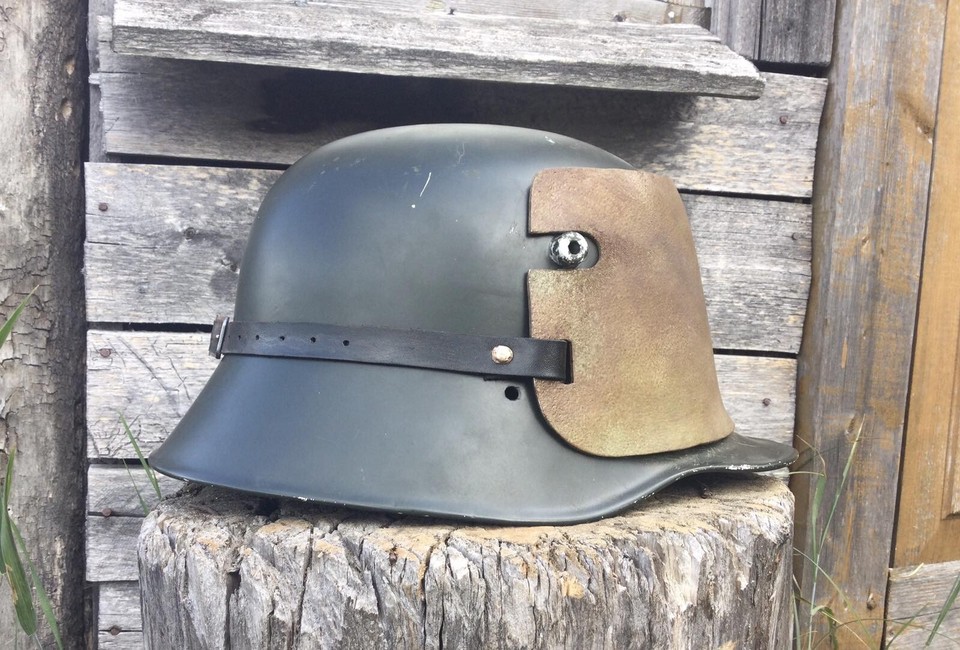 Face chain mail Helmet M16, M17, M18 ORIGINAL Imperial German WWI WW1 ...