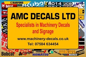 AMC DECALS LTD | eBay Stores
