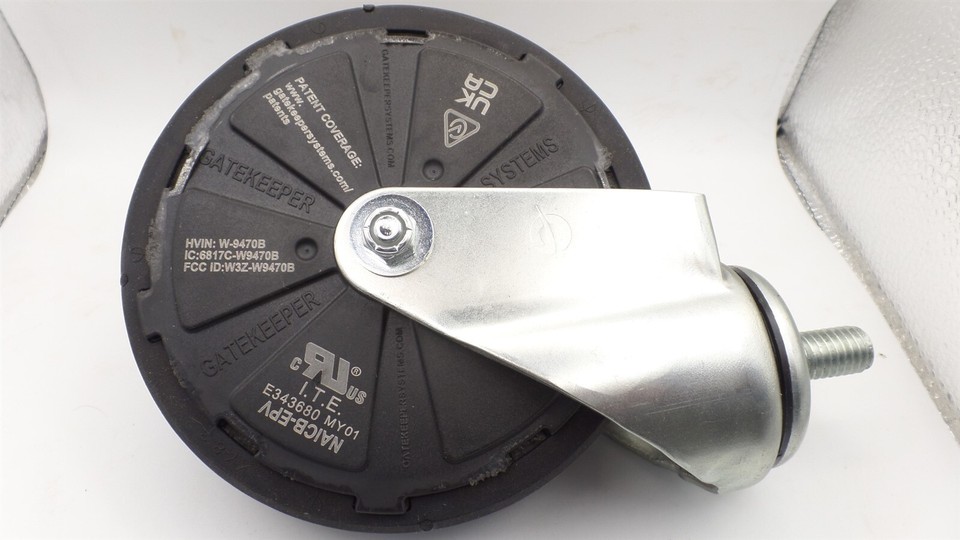 GATEKEEPER SYSTEMS W-9470 5" REMOTE CONTROL LOCK SHOPPING CART CASTER ...