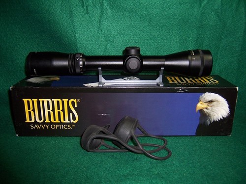 BURRIS MINI COMPACT R/A Rifle Scope 4-12X32 AO Ballistic Plex 1" Matte ...