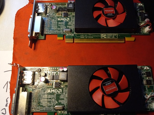 2x AMD RADEON HD GRAPHICS CARD 1GB GDDR3 7121981 1H0G 71219811H0G for ...