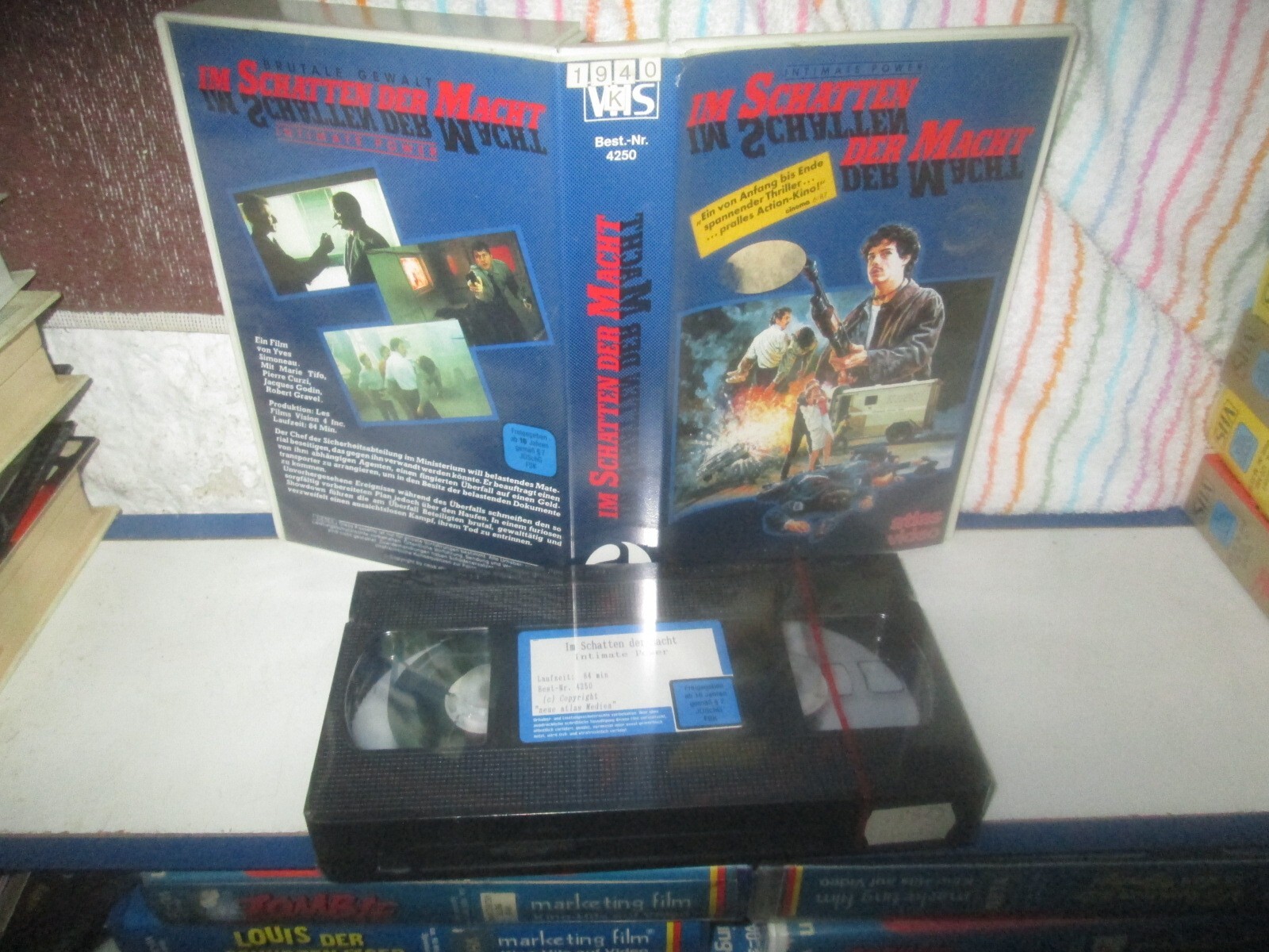 VHS - Im Schatten der Macht - Intimate Power - Atlas Video - NEU | eBay.de