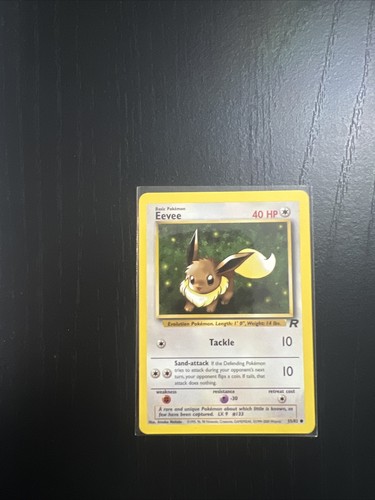 Pokémon TCG Eevee Team Rocket 55 Regular Unlimited Common | eBay