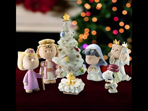 Lenox Peanuts Snoopy Pageant Nativity Set | eBay