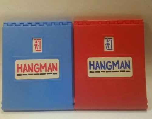 VINTAGE 1976 HANGMAN BOARD GAME Blue & Red REPLACEMENT BOARD ONLY | eBay