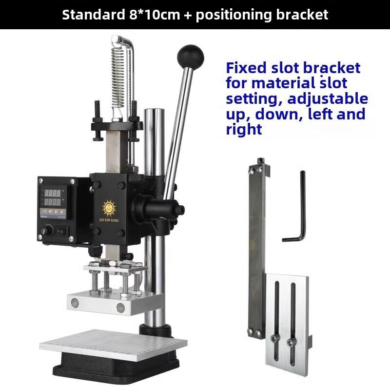 Manual Hot Foil Stamping Machine Leather Embossing Leathercraft Die ...
