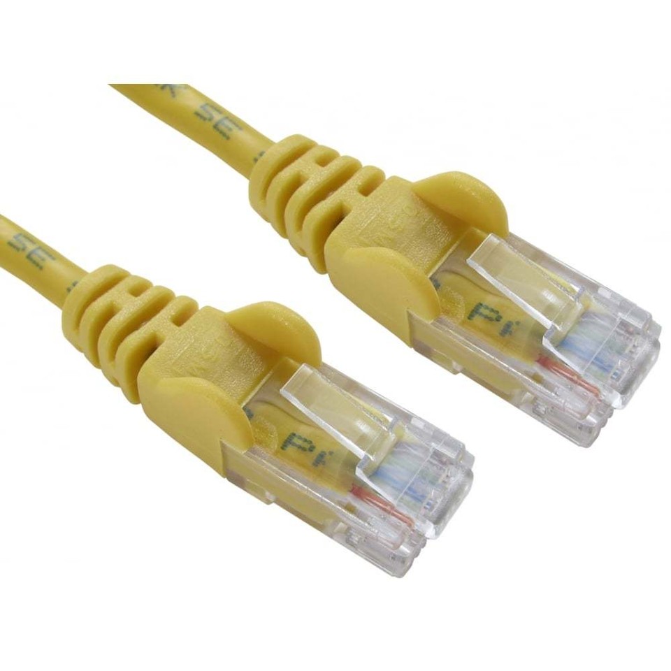 Ethernet Network Cable RJ45 Internet LAN Patch LEAD Cat5e Snagless ...