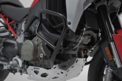 SW Motech Motorcycle Engine Crash Bars - Black - Ducati Multistrada V4 ...