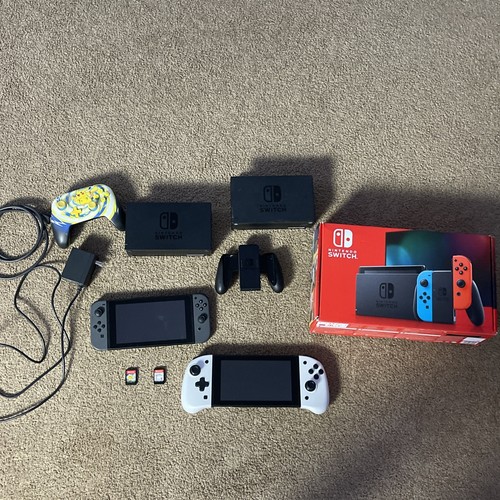 NINTENDO SWITCH LOT OF 2 With Accessories *READ* | eBay
