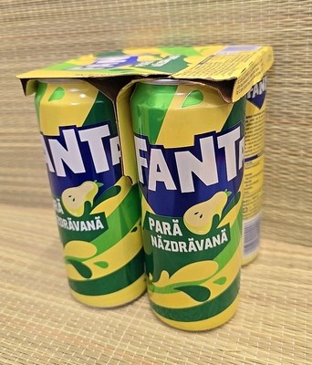 FANTA Pear 4 x 330ml. New Unique Flavour. Parä Näzdrävanä. Free ...