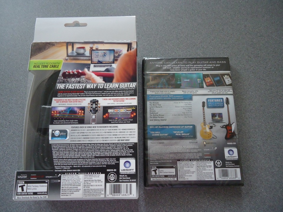 Rocksmith 2014 Edition (PC/Mac) & Learn To Play Bass (PC) STEAM ...