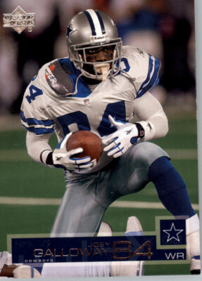 2002 Upper Deck Football #49 Joey Galloway - Dallas Cowboys | eBay