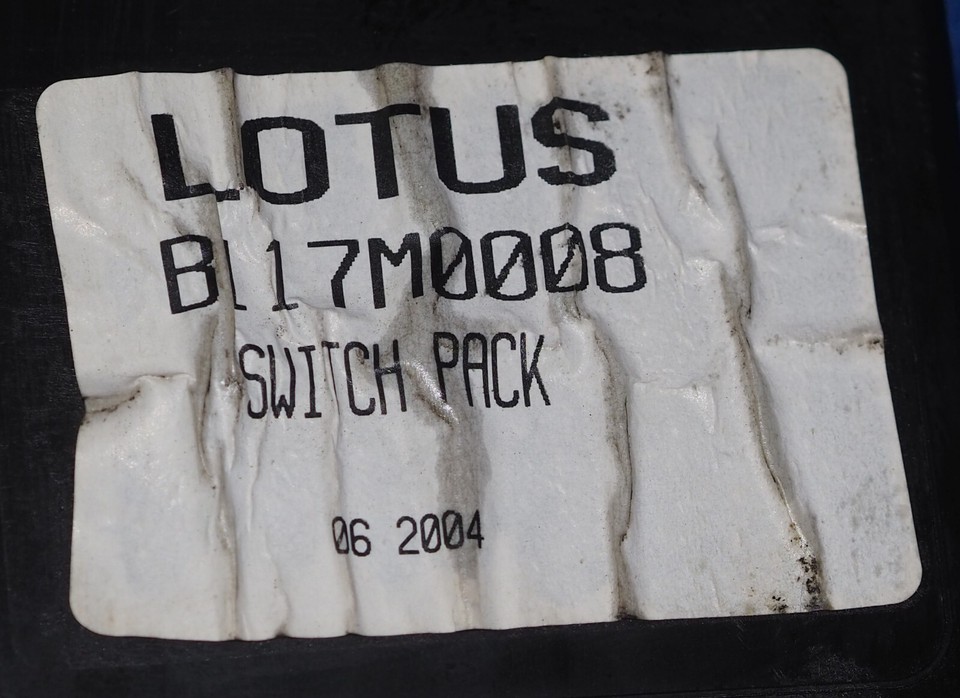 2001-2022 Lotus Elise Exige Switch Pack Control Module Unit ECU OEM W ...