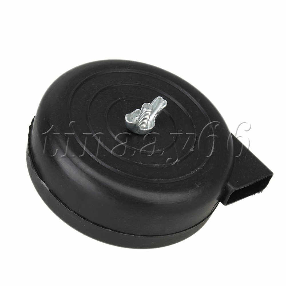 Compressor 19mm Dia Male Thread Air Intake Silencer Filter Black ...