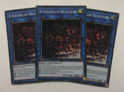 Yu-Gi-Oh! CIBR-EN050 - X-Krawler Qualiark Playset (x3) - 1st edition ...