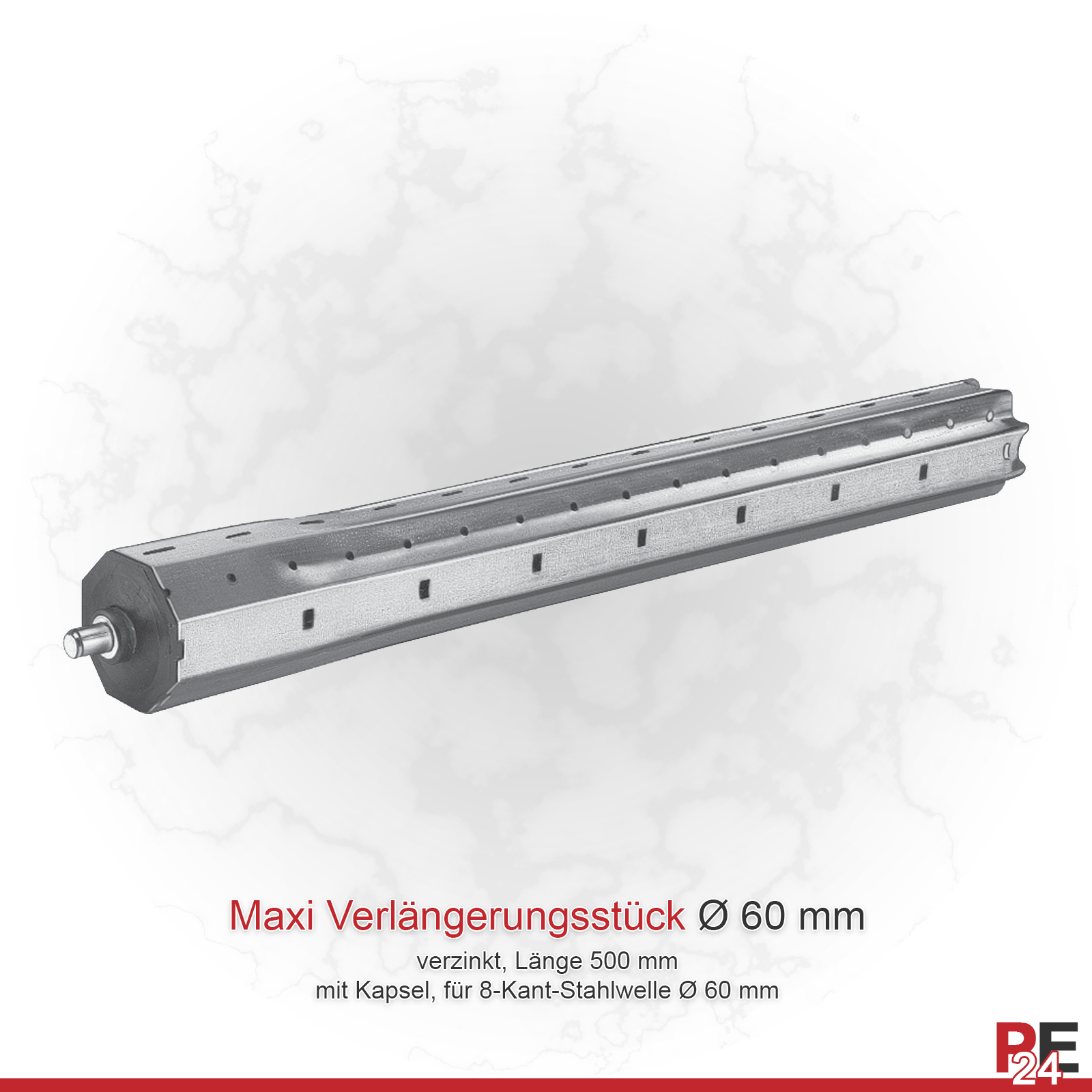 Rolladenwelle Komplettset SW60 Stahlwelle Steckwelle Rolladen ...