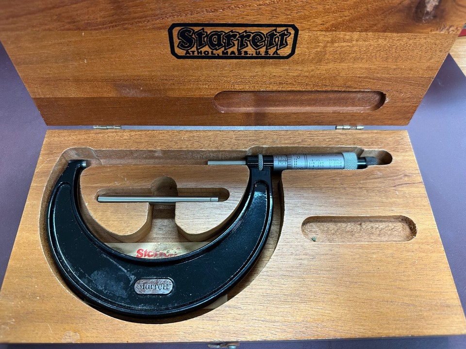 Starrett Micrometers- Vintage, Mint-Condition | eBay