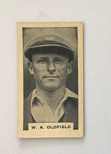 1932-1933 TEST CRICKETERS… Godfrey Phillips P/L … BERT OLDFIELD ...