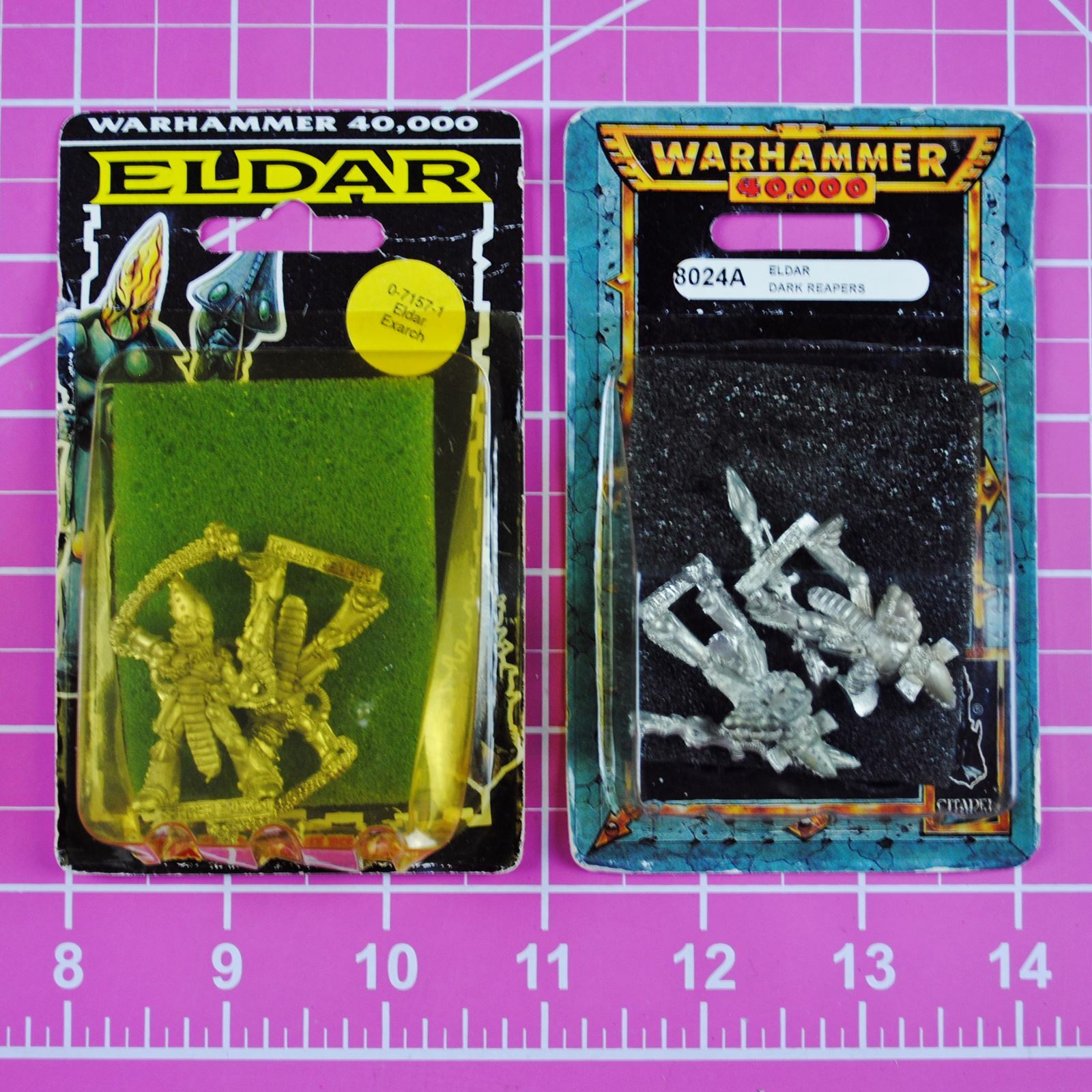 Warhammer 40K Eldar Dark Reapers (2 Packs w/ Exarch!) Metal - Rogue ...