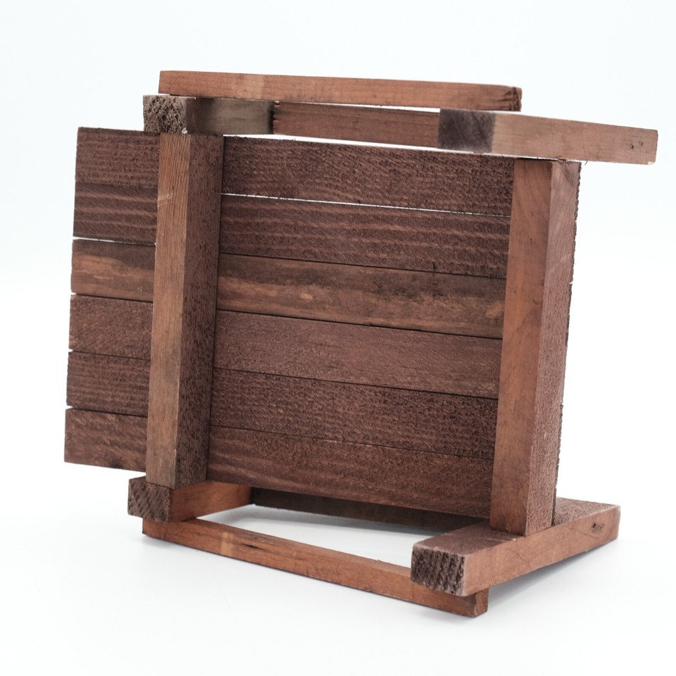 HO (?) Scale Wooden Loading Ramp 7" w x 7" l x 4 1/4" h | eBay