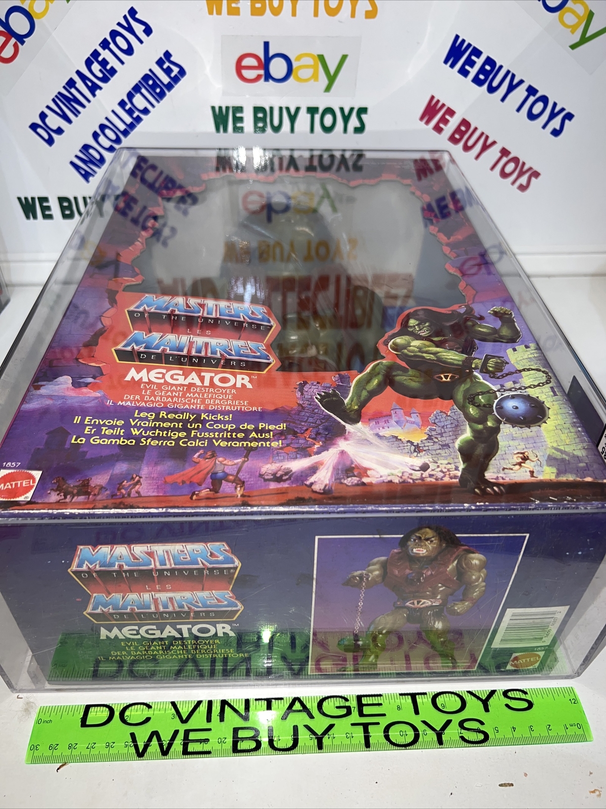 MOTU MEGATOR 1986 Masters Of The Universe Mattel Giants He-Man Tytus ...