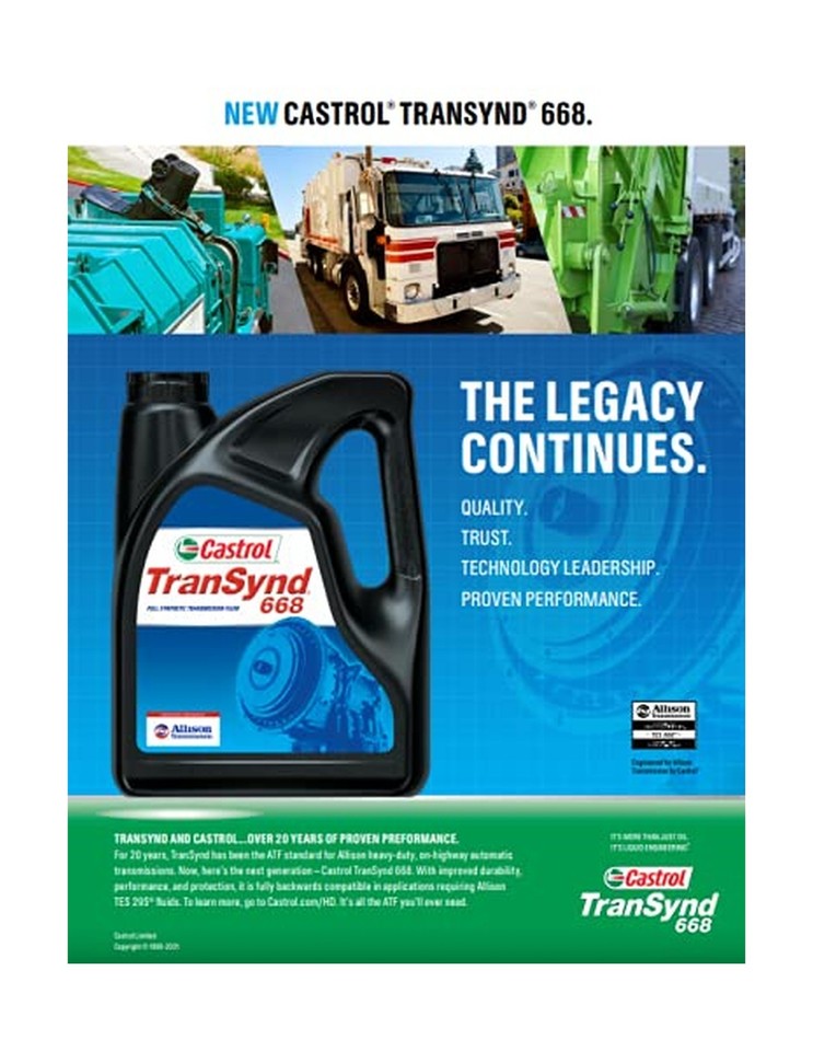 Castrol TranSynd 668 Full-Synthetic Automatic Transmission Fluid, 5 ...