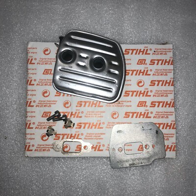 Stihl MS251 MS231 ms251c muffler exhaust assembly 1143 140 0661 NEW OEM ...