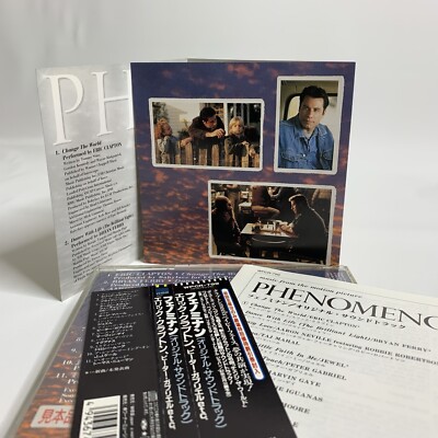 John Travolta Phenomenon CD Soundtrack Marvin Gaye Eric Clapton 1996 ...