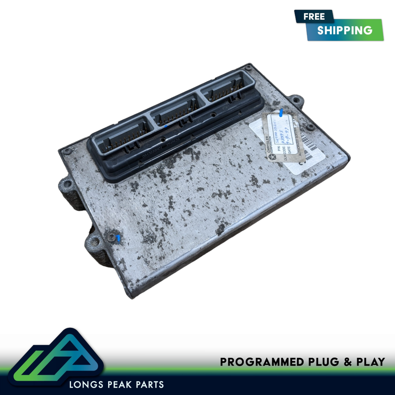 1997 Dodge Dakota 5.2L AT V8 VIN PROGRAMMED ECU Engine Control Module ...