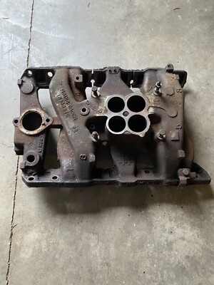 1966 Pontiac 389/421 4 BBL Intake Manifold 9782896 GTO/Le Mans/2+2 | eBay