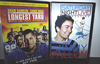 Set Of 2 DVDs The Longest Yard (Adam Sandler) And Jimmy Fallon (SNL ...