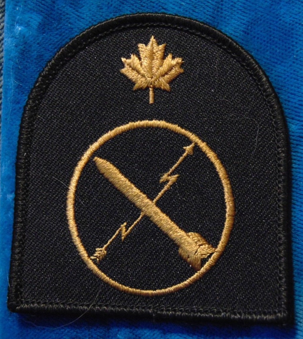 RCN ROYAL CANADIAN NAVY Naval Electronic Sensor Operator patch badge 3 ...