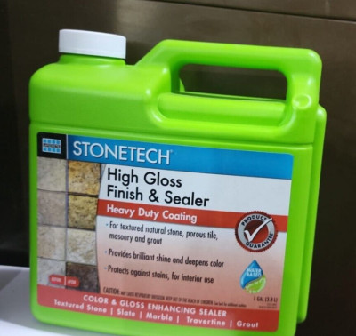 STONETECH HIGH GLOSS FINISH & SEALER HEAVY DUTY COATING ~ 1 GALLON | eBay