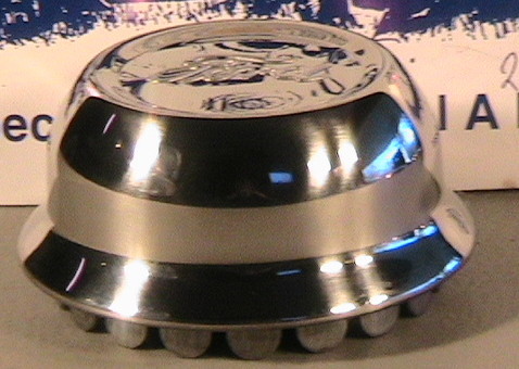 1928-1929 Ford Model A Polished Stainless Steel Hub Cap for 21" Wheels ...