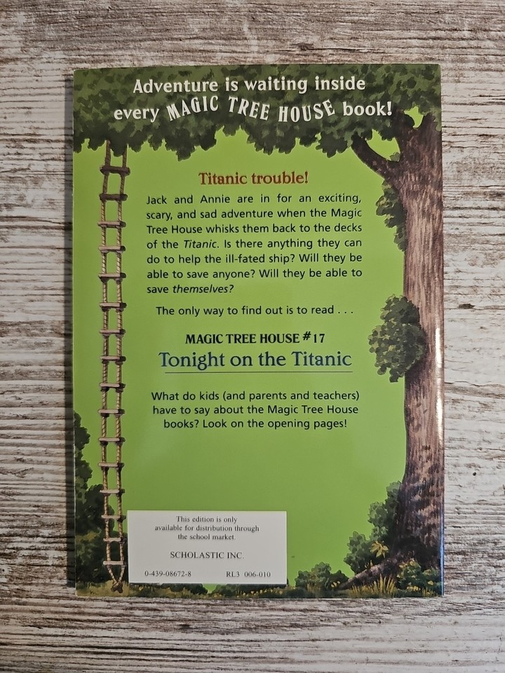 Magic Tree House Box Set Mary Pope Osborne 17-24 Scholastic Children's ...