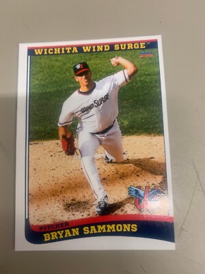 2022 Bryan Sammons Card Wichita Wind Surge Team Card | eBay