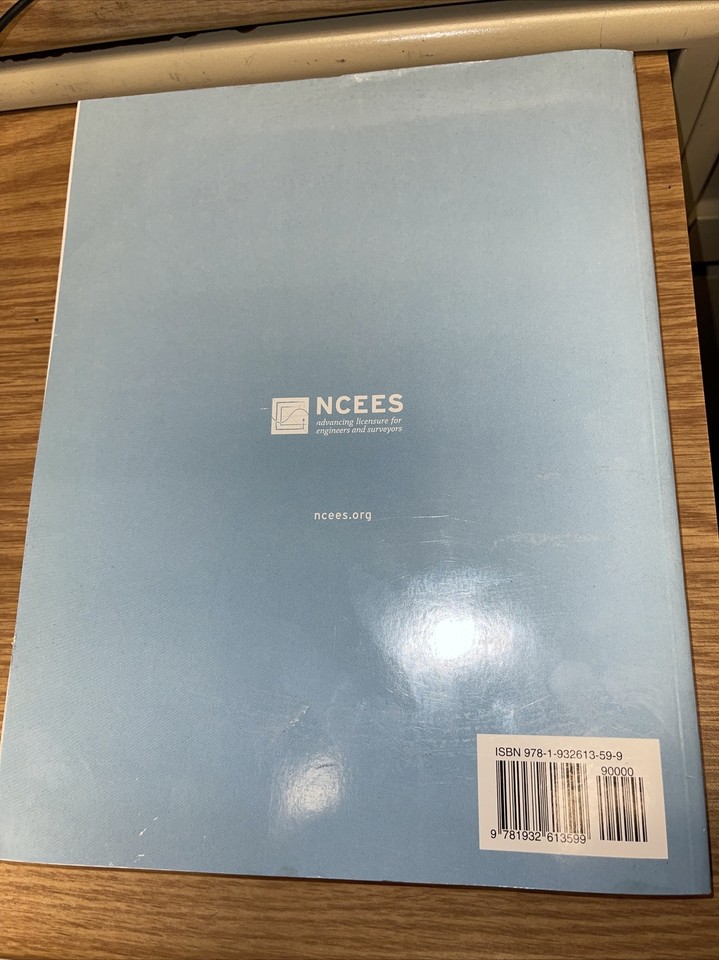 FE Supplied Reference Handbook Paperback NCEES Examinee Buy One Get One ...