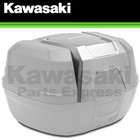 NEW 2022-2026 GENUINE KAWASAKI KLR650 43 LITER TOP CASE PANEL SILVER/GU ...