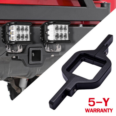 Tow Hitch Mounting Bracket Trailer Reverse LED Cube Work Light Bar ...