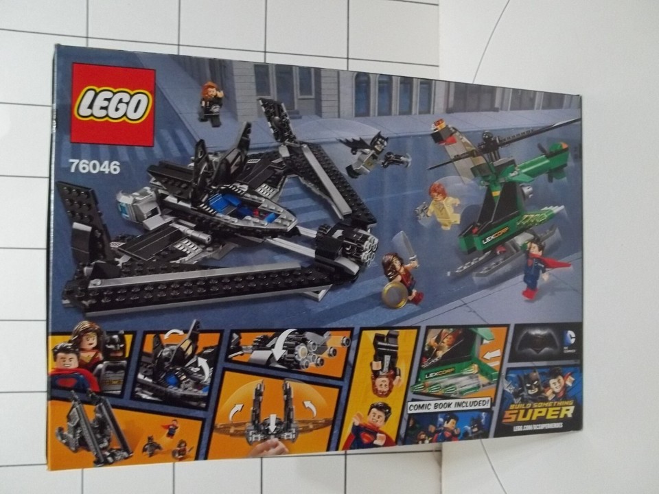 lego batman 76046 heroes of justice sky high battle sealed nice | eBay